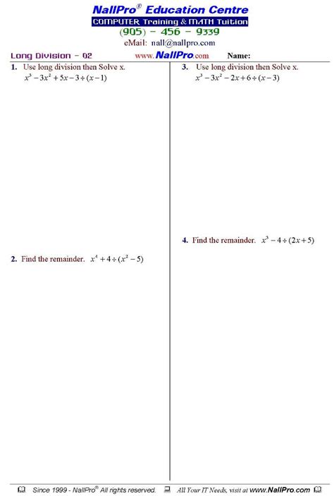 12 Grade Algebra Worksheets