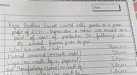 Raju Brothers Private Limited Sells Goods On Studyx