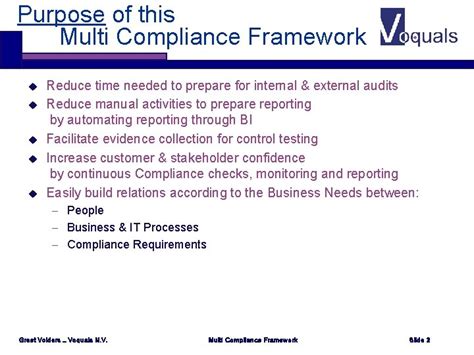 Multi Compliance Framework Click To See Next Slide