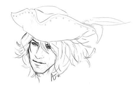 A Quick Sketch Of Ardyn Finally Im Getting His Face Down I Really Wanted To Do This One