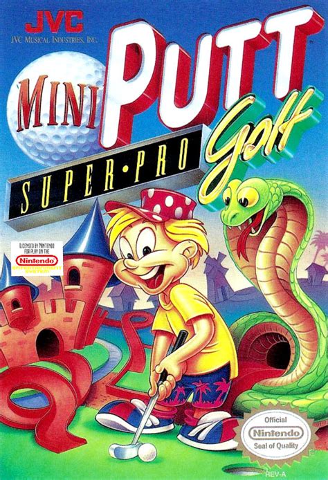 Mini Putt Nes Cover Art By Ryanmlinn On Deviantart