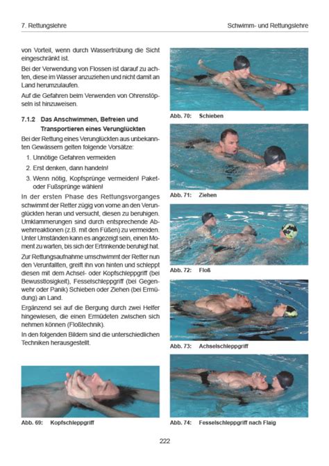 Gesundheits Erste Hilfe Schwimm Und Rettungslehre Badeliteraturde