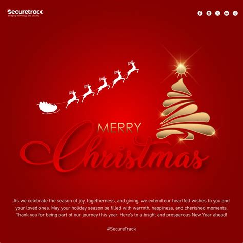 Secure Track Information Technology On Linkedin Merrychristmas