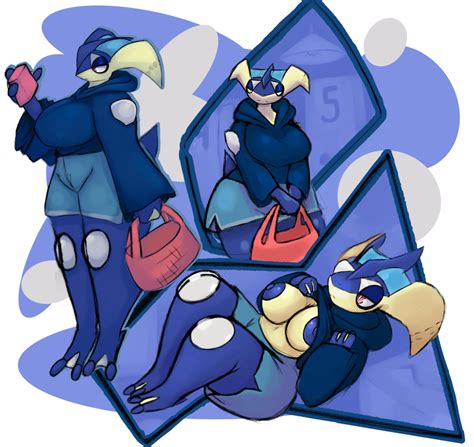 Rule 34 Absurd Res Amphibian Amphivio Anthro Artesjsc Breasts Female Frog Generation 6 Pokemon