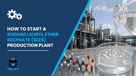 How To Start A Sodium Lauryl Ether Sulphate Sles Production Plant In