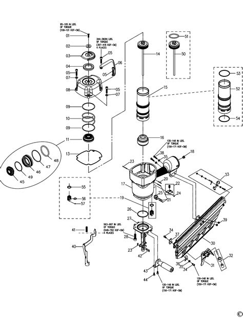 Bostitch Brt 130 Nailer Type Reva Spare Parts Sparebrt 130typereva