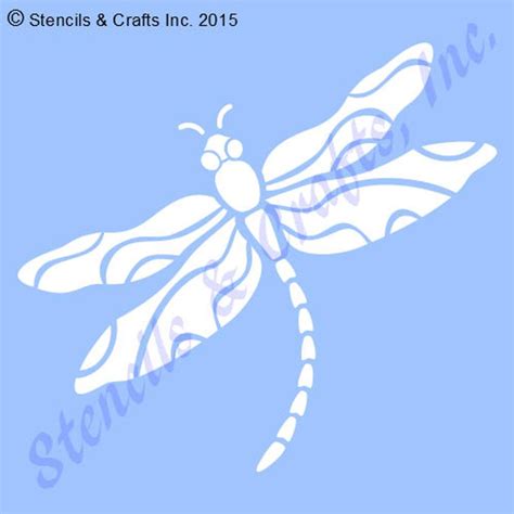 Dragonfly Stencil Sizes From 250 475 Dragonfly Template Insect