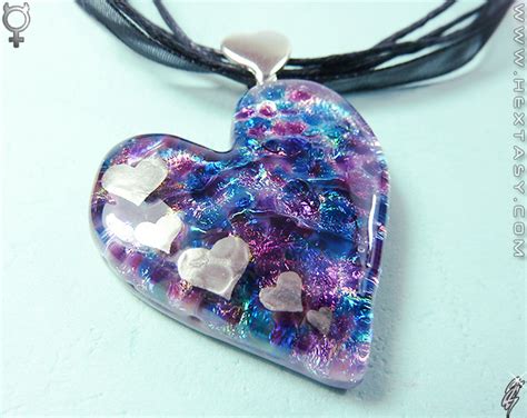 Heartbeat 02 Lrg Hextasy Glass