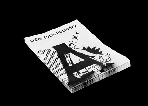 Laic Type Foundry Flyer On Behance