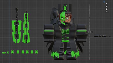 🦸 Hacklord Shedletsky 1x1x1x1・ Stl File For 3d Printing・cults