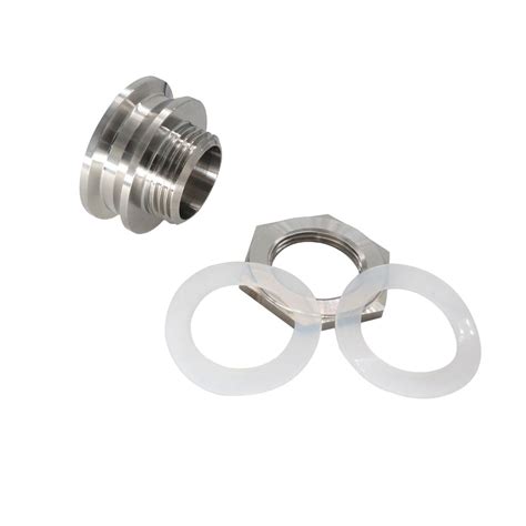 Weldless Bulkhead Compression Fitting 15tri Clam Vicedeal