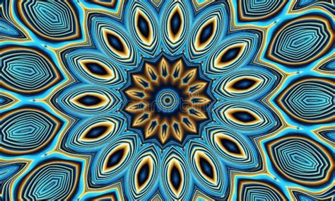 Golden Colorful Mandala Background Folk Luxury Animation For Yoga