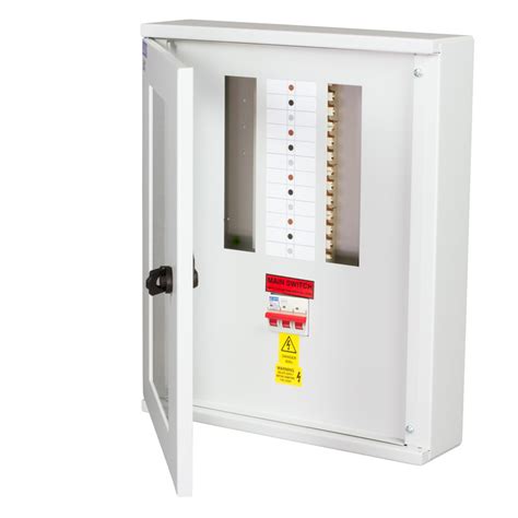 8 Way 125a Triple Pole And Neutral Bx Range Mcb Distribution Board