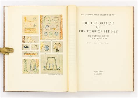 The Decoration Of The Tomb Of Per Neb The Technique And The Color Conventions By [egyptology