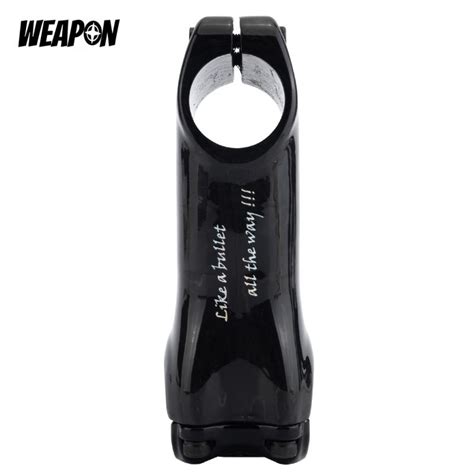 Fixie Stem Weapon Bullet Carbon Fiber Stem Lightweight On Sale