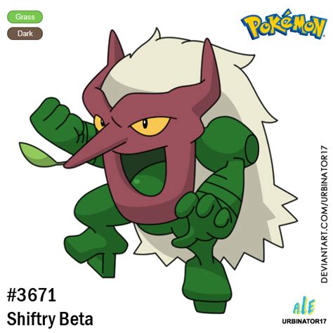 Shiftry Beta By Urbinator17 On Deviantart
