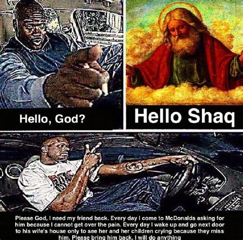 Shaq Understandable Meme Template