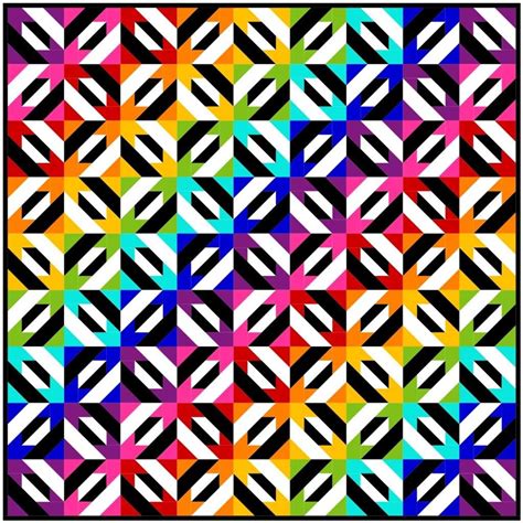 Sister Bay Foundation Paper Pieced Fpp Quilt Pattern Rachelle Handmade