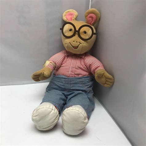 Vintage 1990s Microsoft Actimates Arthur Interactive Plush Stuffed