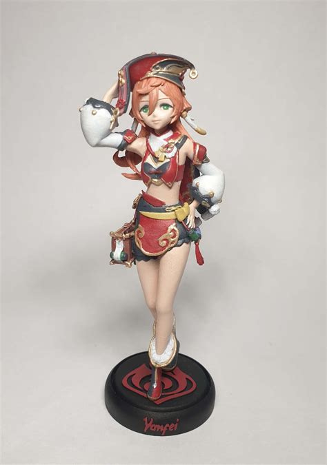 3d File Yanfei Genshin Impact 👾・3d Print Object To Download・cults