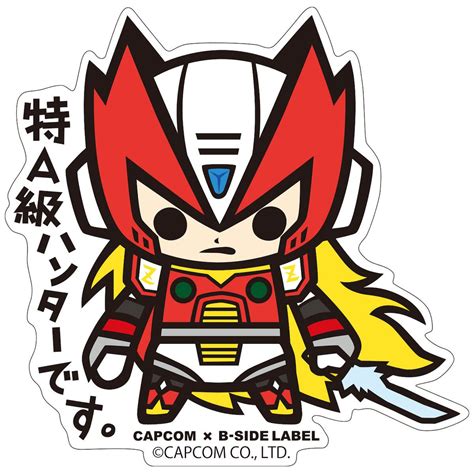 Capcom X B Side Label Mega Man X Stickers Tokyo Otaku Mode Tom