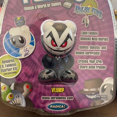 Mattel 2008 Funkeys Vlurp Normal Ub Funkeys Dream State Figure