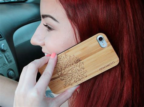 Iphone 7 8 Se Wood Case Bamboo Tree Gw