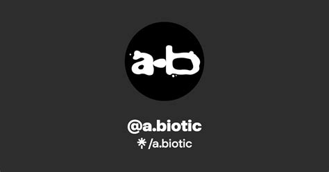 Abiotic Instagram Linktree