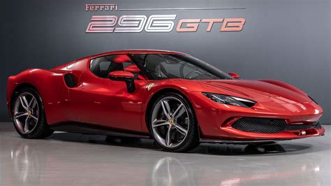 Ferrari 296 Gtb 2022 Dino Nachfolger Mit Hybrid V6 Und 830 Ps Auto