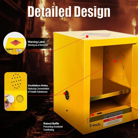Safety Cabinet Fireproof Flammable Chemicals Storage Philippines Ubuy