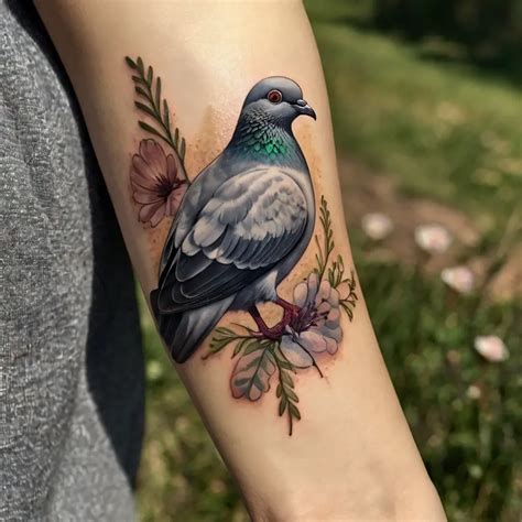 Pigeon Tattoos Meaning Symbolism 130 Designs Hbtat2