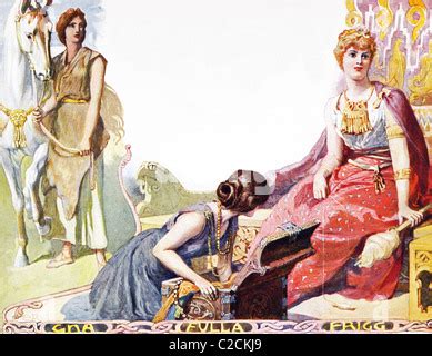 According To Norse Mythology Gna Was Friggs Messenger And A Wind