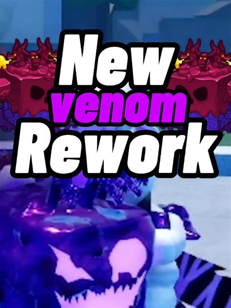 Venom Rework Explained For Blox Fruits Fans Tiktok