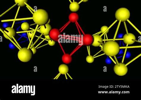 Loopable Chromadepth Atom Array Motion Graphic Elements Looping