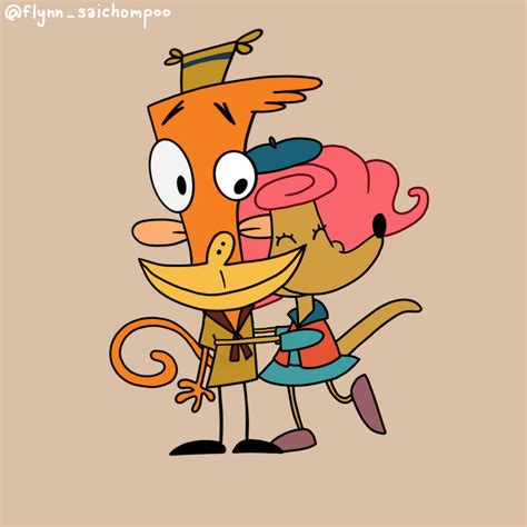 Patsy Hugging Lazlo By Flynnkoro On Deviantart