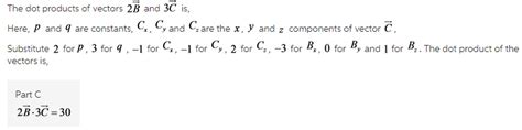 Let Vectors A⃗ 21−4 B⃗ −301 And C⃗ −1−12 Calculate