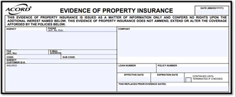 How To Complete The Acord 27 Certificate Of Insurance