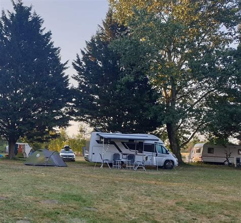 Grass Pitch With Electric Camping De La Touche