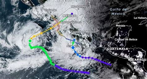 México Amenazado Por 2 Ciclones Tropicales Impactarán Estos Estados