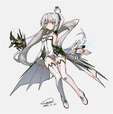 Eve Remy Moby And Code Battle Seraph Elsword Drawn By Airseal
