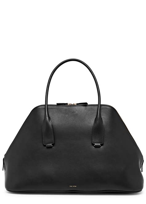 The Row Devon Leather Tote Harvey Nichols