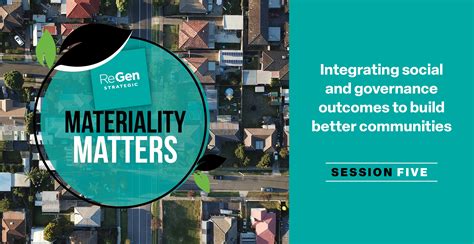 Integrating Social And Governance Outcomes To Build Better Communities