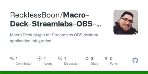 Github Recklessboonmacro Deck Streamlabs Obs Plugin Macro Deck