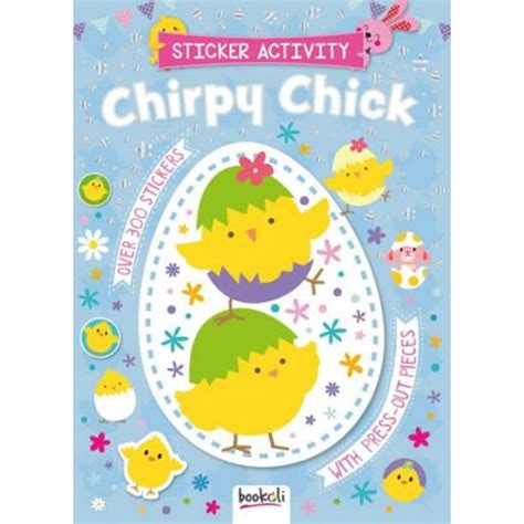 Sticker Activity Book Chirpy Chick The Warehouse