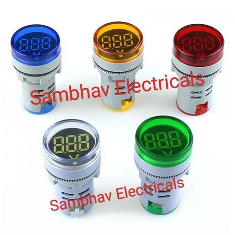 Digital Led Voltage Indicator For Industrial Voltage 60 500v Ac At