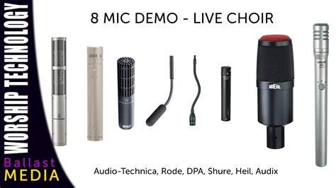 8 Microphone Demo Live Choir Youtube