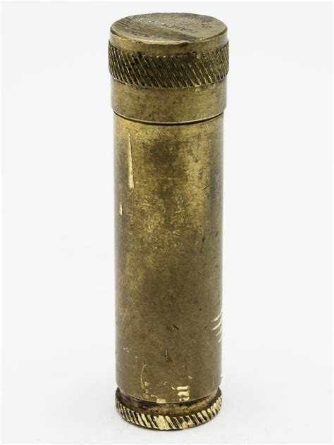 Sold Price Brass Ss Cyanide Suicide Capsule March 5 0116 1030 Am Edt