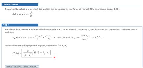 Solved Tutorial ExerciseDetermine The Values Of X For Which Chegg Com