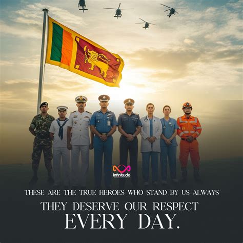 Infinitude Behind Our Peace Safety And Well Being Stand Heroes Who
