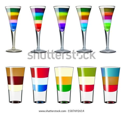 Cocktail Layers Over 2184 Royalty Free Licensable Stock Illustrations